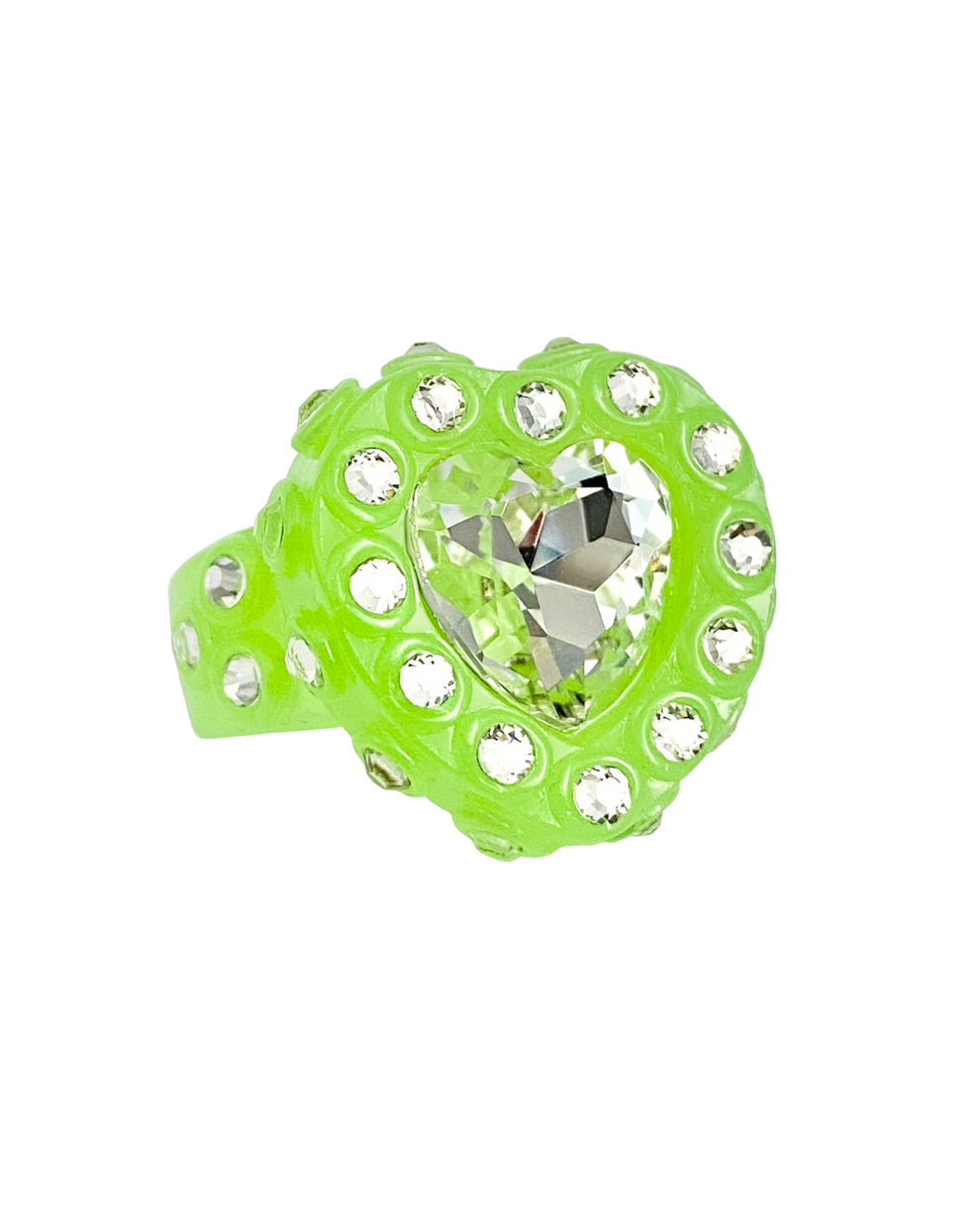 Toxic Ring – Green Crystal Jewelry | Riice